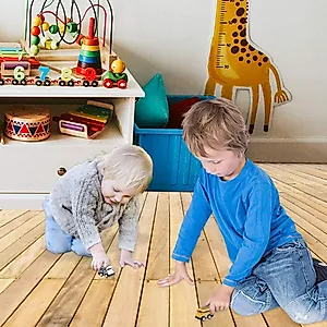 ArtCreativity Pullback Mini Zoo Buses for Kids, Set of 3, Assorted Animal Design Bus with Pullback Mechanism, Durable Plastic Material, Safari Party Decorations, Great Birthday Gift for Boys & Girls