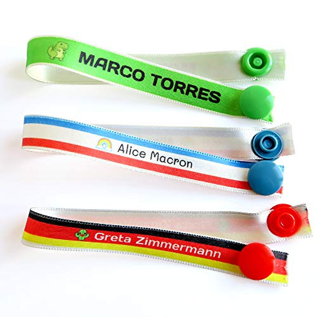 Clothes Hanger for Kids. Custom Ribbon for Hanging Jackets and School Clothes. 6 uds. (Pink)