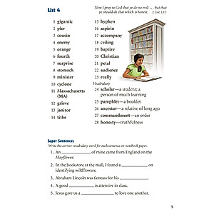 Spelling, Vocab, Poetry 4