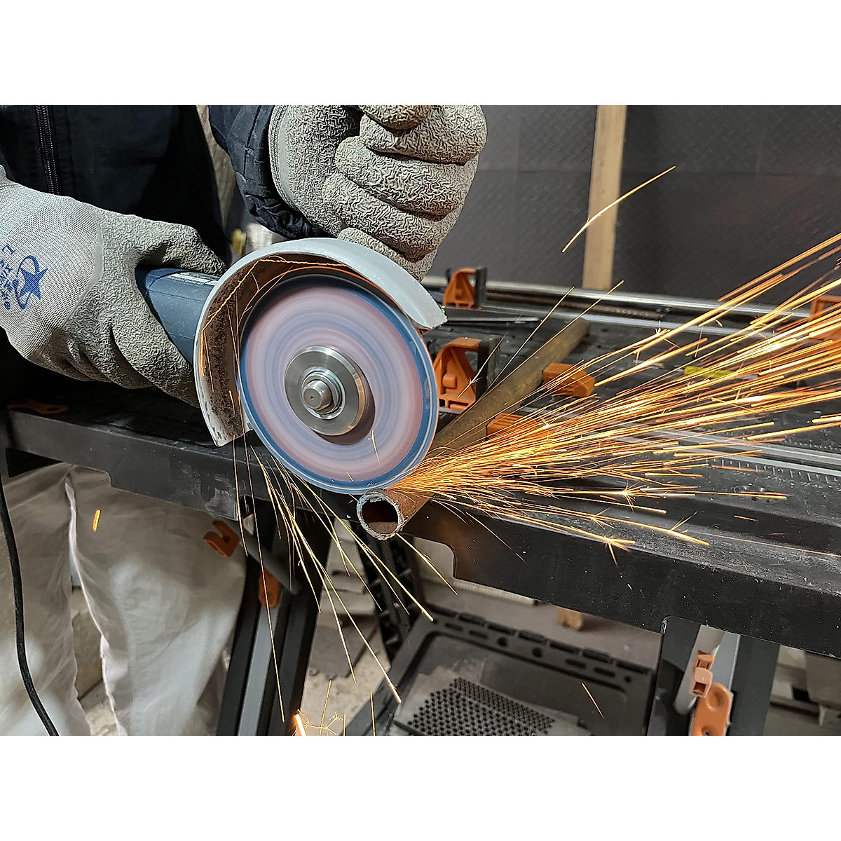 CORTOOL Diamond Cut Off Wheels 4 1/2 Inch, Diamond Metal Cutting Disc for Angle Grinder 4.5-Inch 7/8-Inch Arbor (Continued)