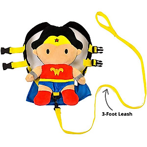 KidsEmbrace Wonder Woman 2-in-1 Child Safety Harness and Travel Buddy