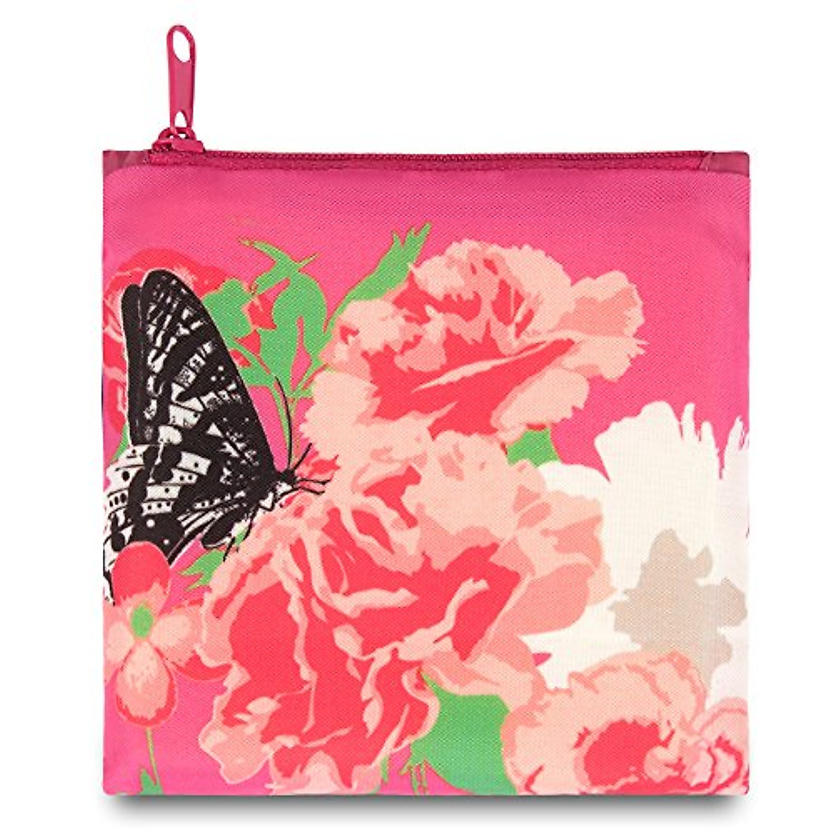 LOQI Prima Carnation Reusable Shopping Bag, Multicolor