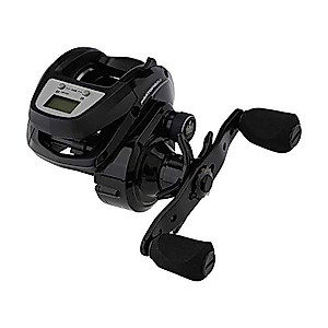 Abu Garcia MaxToro Digital Line Counter Low Profile Baitcast Fishing Reel, Black, 50LP