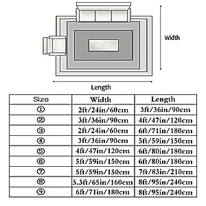 Luxury Geometric Blue Gold Water Ripple Area Rug, with Non-Slip Backing Easy Maintenance Bedroom Rug for Home Office Living Room Bedroom Kitchen Soft Area Rug-2x3ft