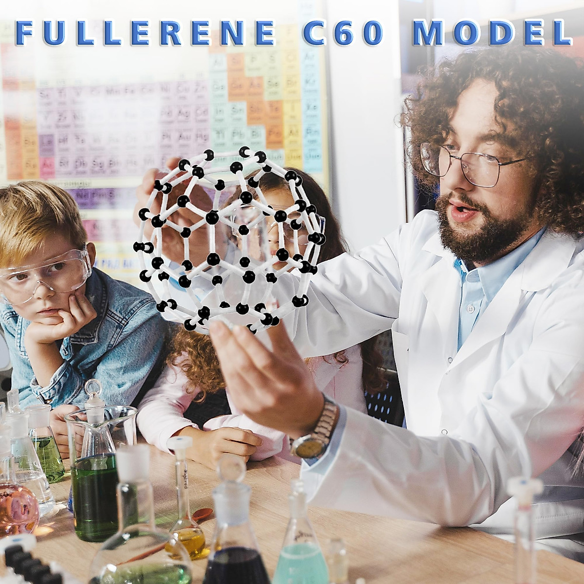 MIGOYM Molecular Model Kit (501 PCS) Explore The Fascinating World of Chemistry - Perfect for Teachers and Students Organic and Inorganic Chemistry Learning