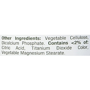 Nature's Bounty High Potency Magnesium 500mg, 200 Tablets (2 X 100 Count Bottles)