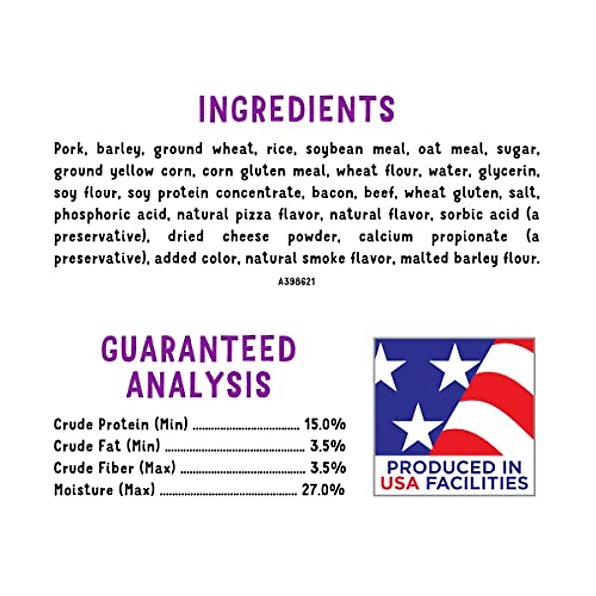 Purina Beggin' Strips Pizza Dog Treats Made in USA Facilities Adult Dog Training Treats - 52 oz. Box