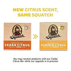 Dr. Squatch Men's Bar Soap Gift Set (10 Bars) – Men's Natural Bar Soap - Pine Tar Soap, Bay Rum Soap, Grapefruit IPA Beer Soap, Cool Fresh Aloe, Alpine Sage, Greek Yogurt, Goat's Milk, and more