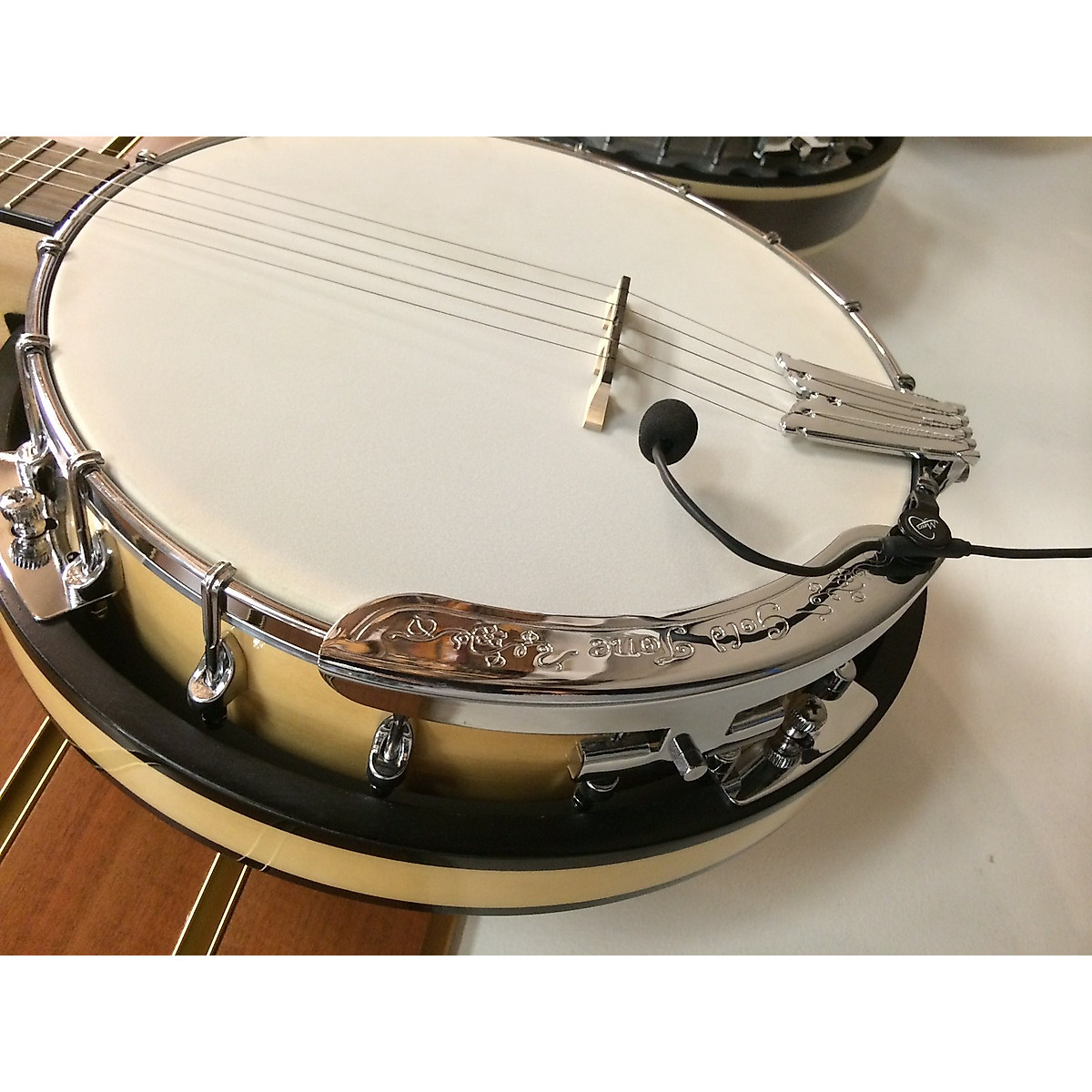 Myers Pickups The Feather Banjo Pickup with Flexible Micro-Gooseneck