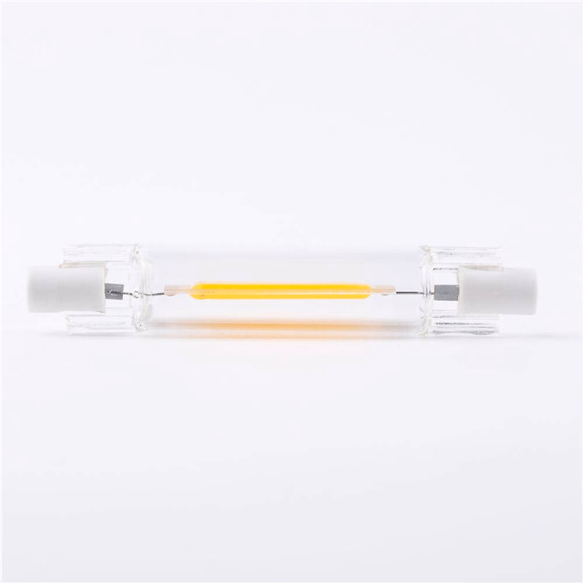 Halogen Light Bulb Led R7S 78Mm 15W 20W R7S High Powerful Headlight 118Mm 30W 40W 50W 110V 220V Cob Lamp Bulb Glass Pipe Replace Halogen Lamp Light-Natural Light_78Mm 15W 220V