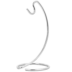 Banana Holder Modern Banana Hanger Tree Stand Hook for Kitchen Countertop, Satin Nickel Banana Stand, by Homeries (Satin Nickel)