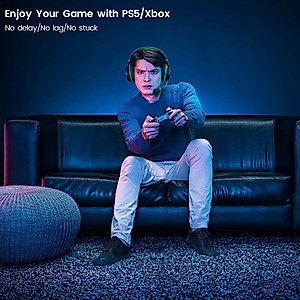 Kaira Pro Mic Replacement for Razer Kaira Pro Wireless Gaming Headset, 3.5mm Detachable Noise Cancelling Microphone Boom for Xbox One, PS4, PS5, PC Black