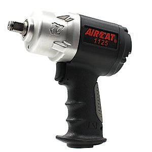 AIRCAT Pneumatic Tools 1125: 1/2" Composite Impact Wrench 1250 ft-lbs
