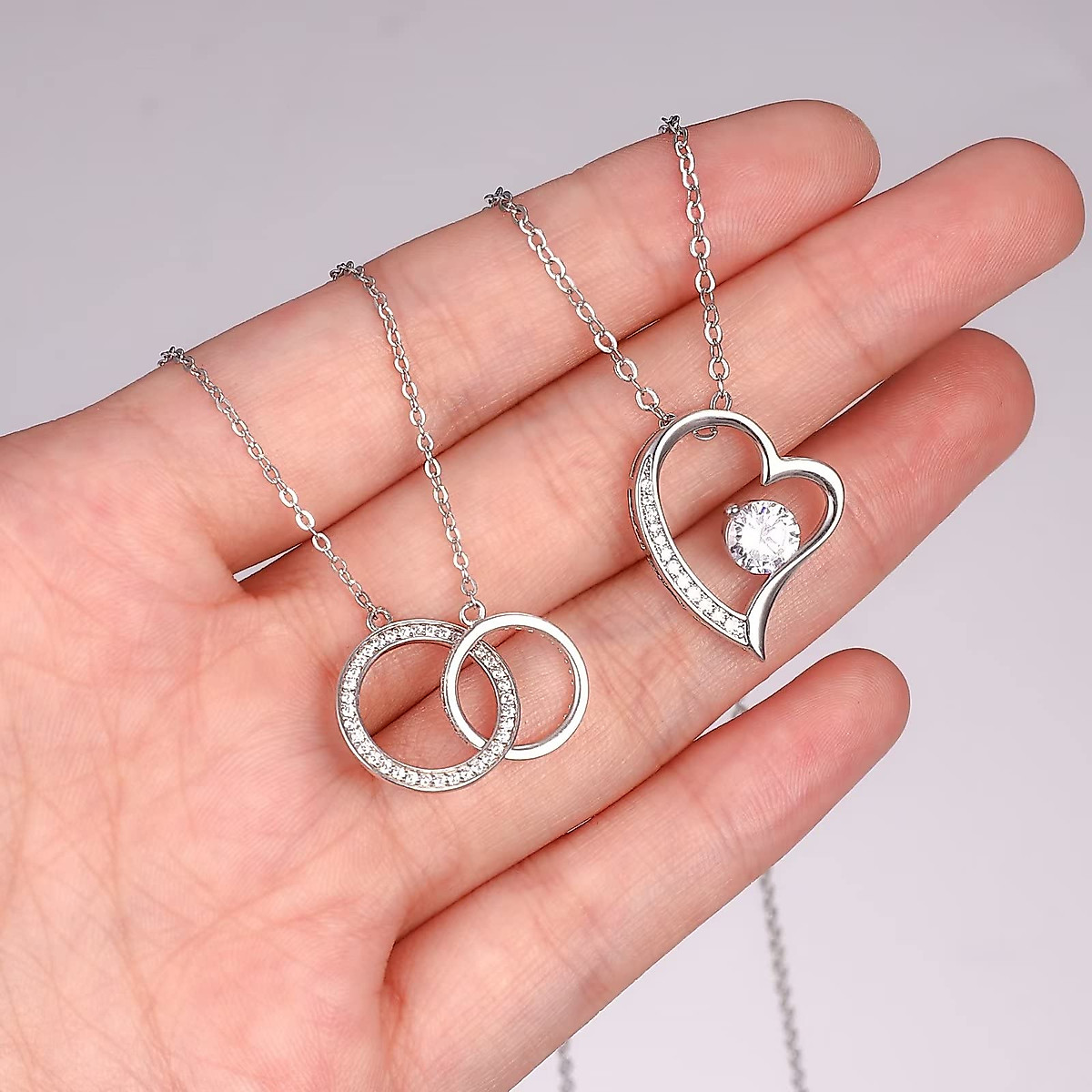 PAERAPAK Bonus Mom Gifts Necklace, 925 Sterling Silver Best Bonus Mom Ever Gifts Step Mom Necklace Bonus Mom Christmas Gifts Step Mom Mothers Day Gifts Jewelry Gifts for Bonus Mom Step Mom