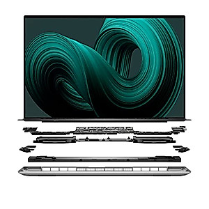 Dell XPS 17 9710, 17 inch UHD+ Touchscreen Laptop - Intel Core i9-11900H, 32GB DDR4 RAM, 1TB SSD, NVIDIA GeForce RTX 3060 6GB GDDR6, Windows 11 Pro - Platinum Silver with Pro Support