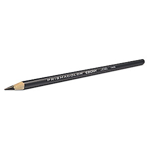 Prismacolor, SAN14420, Ebony Sketching Pencil, 12 / Dozen