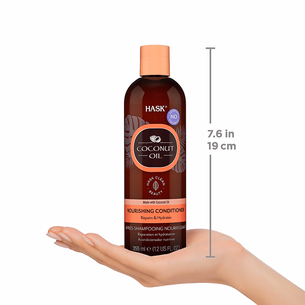 HASK Monoi Oil Nourishing Conditioner, 12 Fl Oz