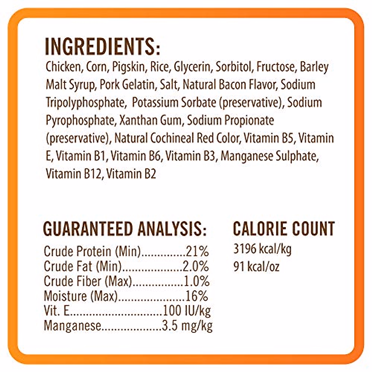 NutriChomps Nutri Ears-Easy to Digest, Rawhide-Free Dog Treats, Bundle of 10, Real Chicken Flavor, Brown (NT082V-10)