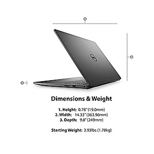 Dell Vostro 3500 15.6-inch FHD LED-Backlit Laptop, Intel Core i7-1165G7 16GB DDR4 RAM 512GB SSD + 1TB HDD, Online Meeting Ready Webcam WiFi HDMI Win 10 Pro Black (Renewed)