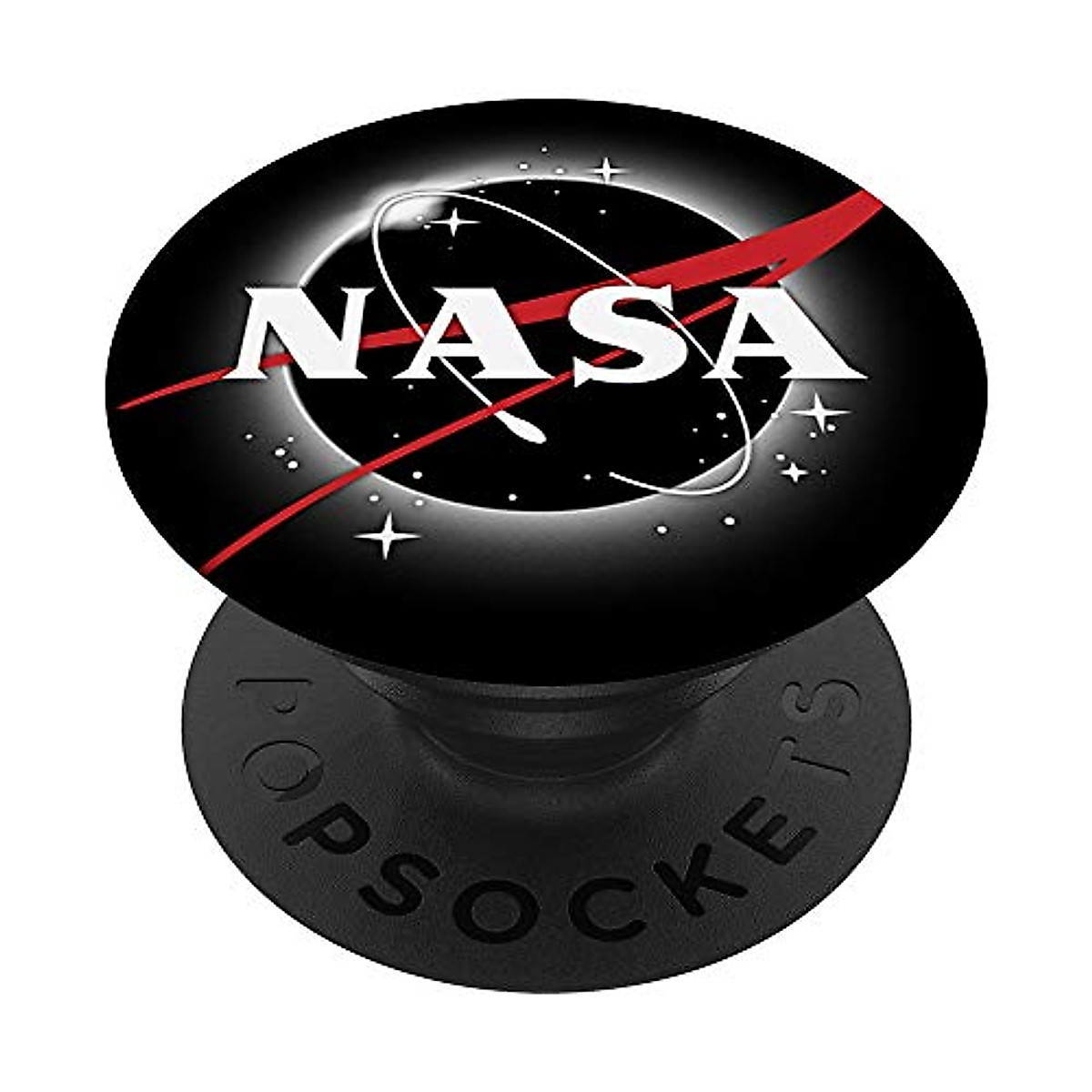 NASA Logo Total Solar Eclipse PopSockets PopGrip: Swappable Grip for Phones & Tablets