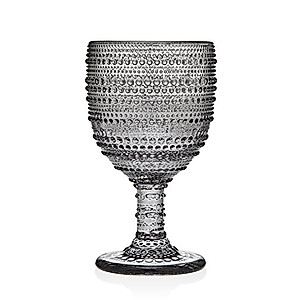 Godinger Lumina Set of 4 Goblets Smoke 9 ounce