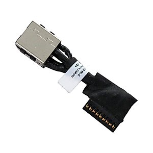 GinTai DC Power Jack Harness Cable Socket Plug Port Replacement for Dell Gaming 15 G3 G5 3579 P75F 3779 P35E F5MY1 0F5MY1 CAL53 DC301011X00 DC301011W00