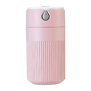 LEIGONG Desktop Portable Mini Air Purifier, Remove 99.97% Smoke Dust,Secondhand Smoke, Multipurpose Air Cleaner for Home, Bedroom, Office Car(Pink)
