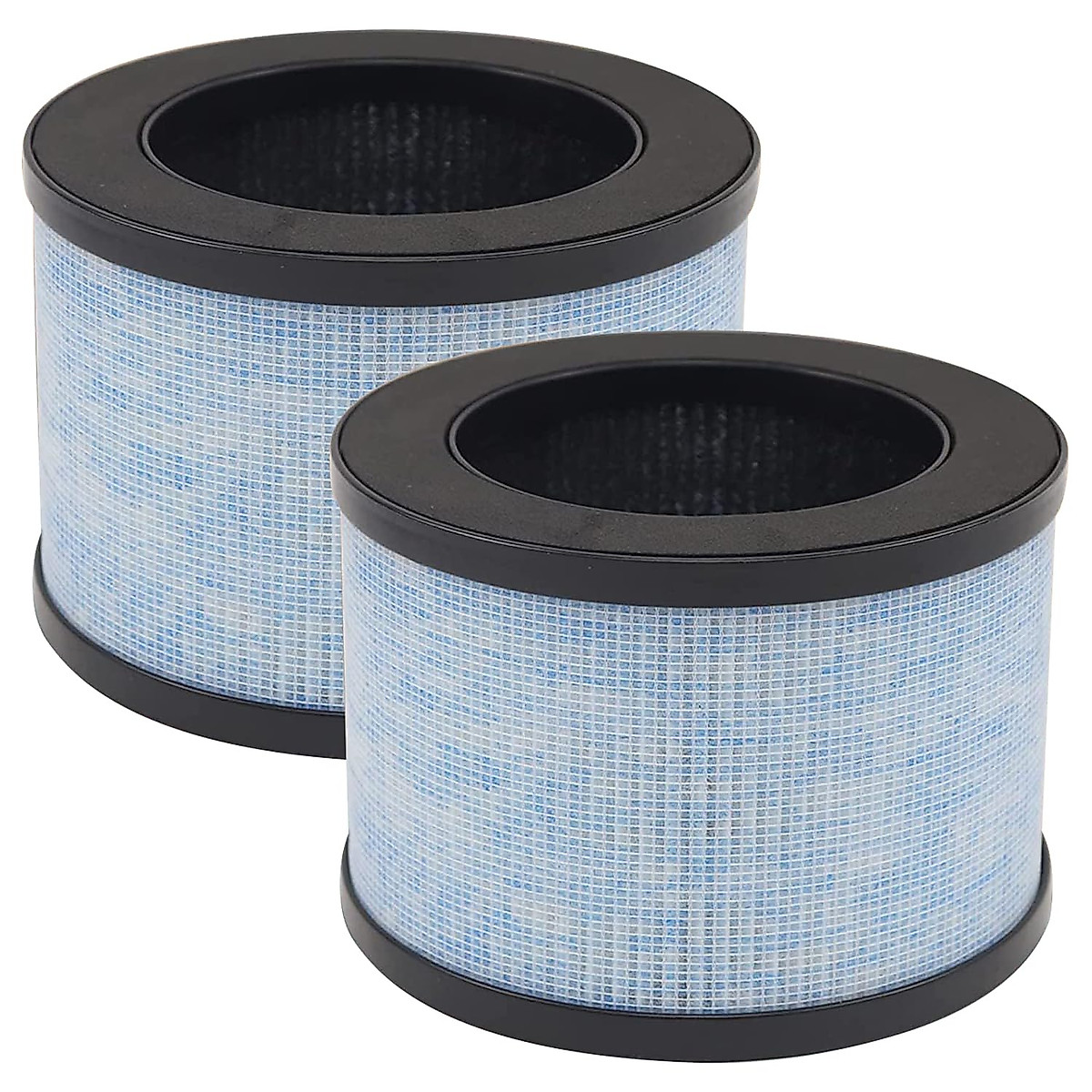 H13 Premium True HEPA Filter, DH-JH01 Upgrade HEPA Filter Replacement for Aroeve MK01 MK06, Pomoron and Kloudi DH-JH01, Intelabe EPI080/EP1080 & Elechomes EPI081/EP1081, 2 Pack
