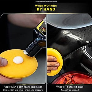 Meguiar's Ultimate Compound, Car Compound Restores Paint and Car Shine, Easy to Use Paint Scratch Removal for Cars with Super Micro-Abrasive Technology, 20 Fl Oz Bottle