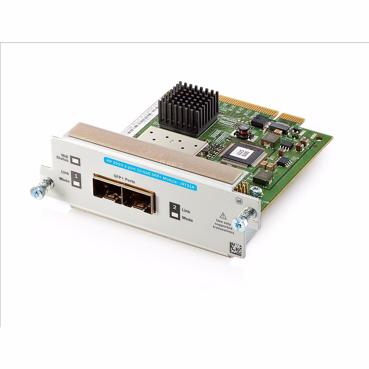 HP J9731A Expansion Module, 2 X SFP+ 2 X Expansion Slots