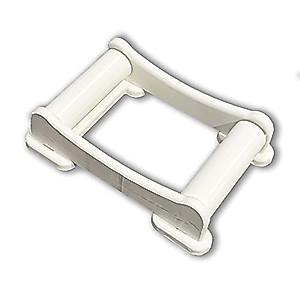 Universal Filament Holder Roller, Smooth Roll Operation, Fits Nearly Any Size/Type of 3D Printer Filament Roll (White)