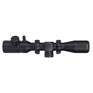 Monstrum 3-9x32 Rifle Scope | Moonstrum Offset Scope Mount with Integrated Level Bubble | Bundle
