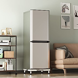 SEISSO Washing Machine Base Stand, with 4 Heavy Duty Adjustable Feet, Universal Multi-functional Base Holder for Dryer Refrigerator Furniture Washing Machine, Max Load 770 LB (350 KG)