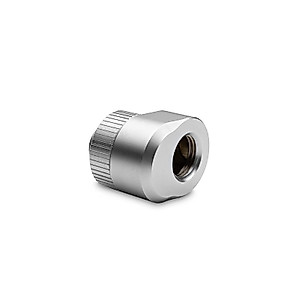 EKWB EK-Quantum Torque Rotary Offset Adapter Fitting, 7mm, Satin Titanium
