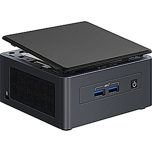 Intel NUC 11 Pro NUC11TNHI30 Home & Business Desktop Mini Black (Intel i3-1115G4 2-Core, 8GB RAM, 1TB HDD (2.5), Intel UHD, WiFi, Bluetooth, 2xHDMI, Win 10 Pro)