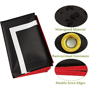 Mini Tang Baseball Batting Cage Backstop Baseball Softball Backstop with Strike Zone and Catcher Image 4'x6' Waterproof Baseball Backstop for Pitching.