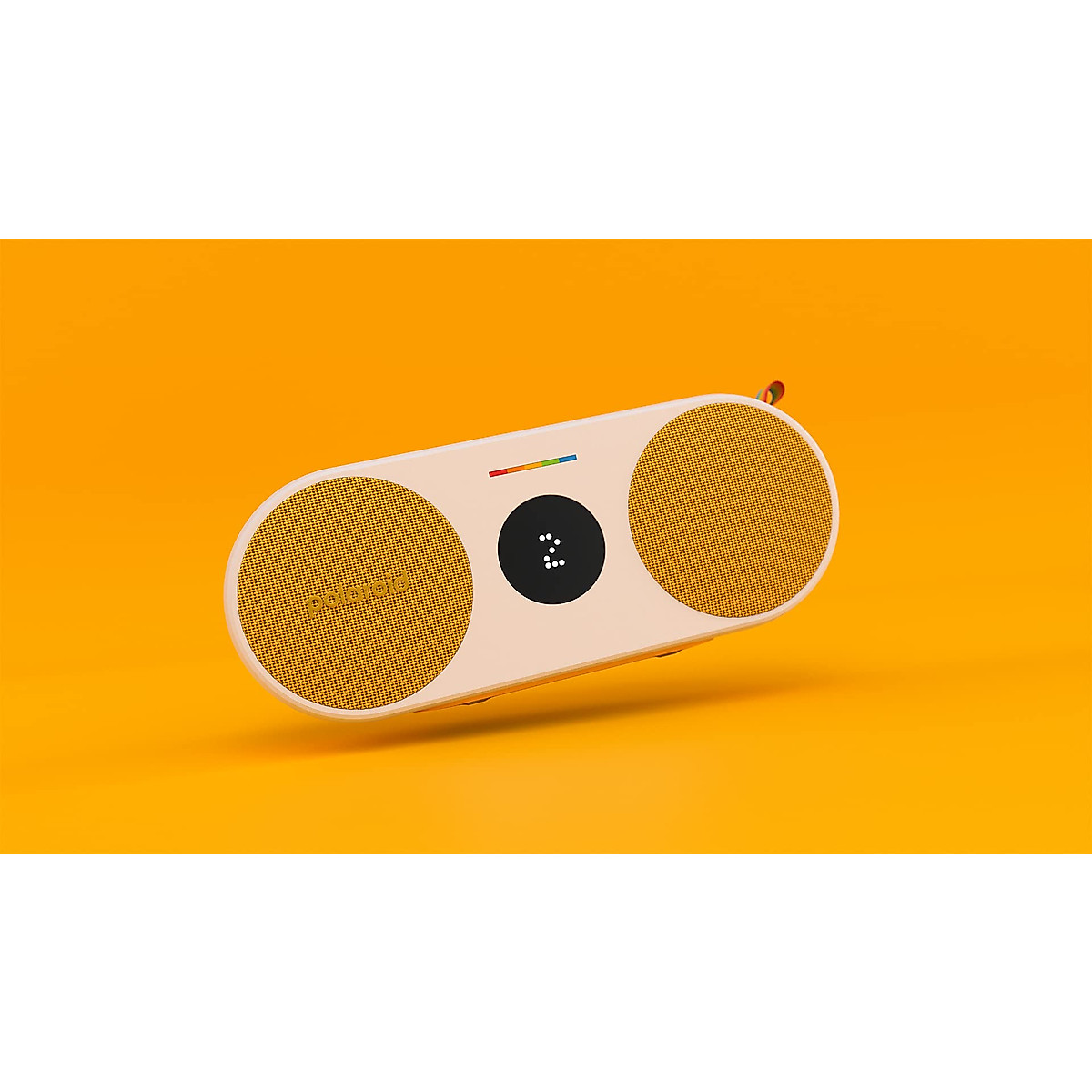 Polaroid P2 Music Player (Yellow) - Powerful Portable Wireless Bluetooth Speaker Rechargeable with Dual Stereo Pairing