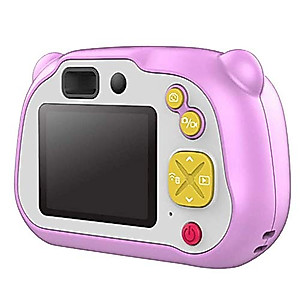 LKYBOA Children's Digital Camera - Kids Camera, Rechargeable Children Digital Camera with Memory Card Shockproof (Color : Blue)