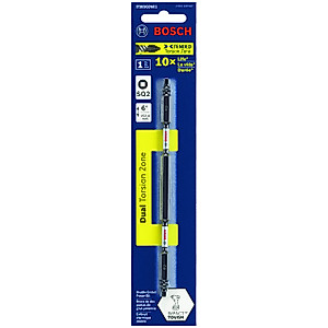 BOSCH ITDESQ2601 1-Piece 6 In. Square #2 Impact Tough Double-Ended Screwdriving Bit