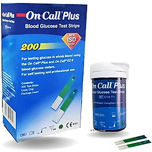 On Call Plus Blood Glucose Test Strips 400 Strips