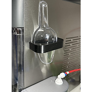 Generic Magnetic Ice Scoop holder for GE Opal Nugget ice makers (Black), standard