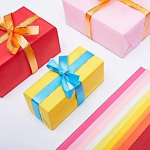 Bobobag 150 Sheets Colored Tissue Paper, 20X14 inch Christmas Tissue Paper for Gift Bags, Red Green Yellow White Black Gift Wrapping Paper(25 Colors)