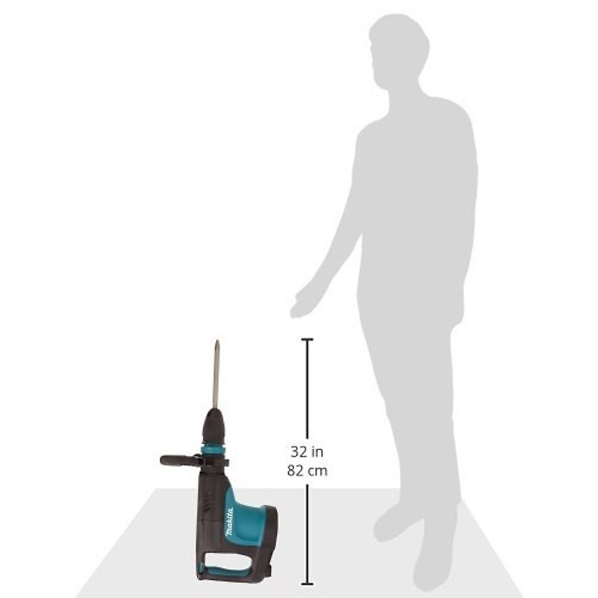 Makita HM1203C 20 lb. Demolition Hammer, accepts SDS-MAX bits