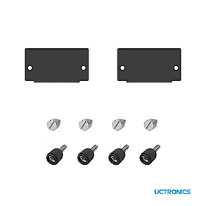 UCTRONICS Blank Cover for Complete Ultimate Rack Mount for Raspberry Pi, 2 Pack