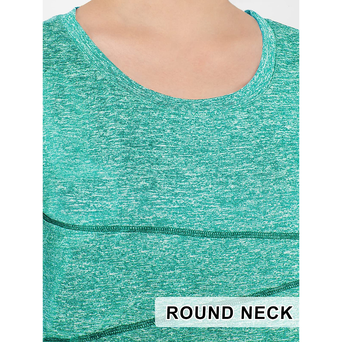 Kimmery Womens Workout Tops for Women Short Sleeve Shirts for Women Summer Tops for Women 2024 Gym Tops Athletic Tops for Women Light Green Top M