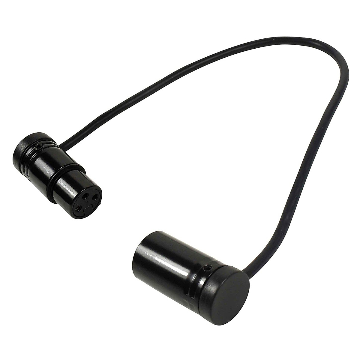 HQRP 2-Pack 3-Pin XLR Female to 3-Pin XLR Male Adjustable-Angle Low-Profile Cables Compatible with Sound Devices 302, 552, 633, 688, 788T Mixer/Recorder