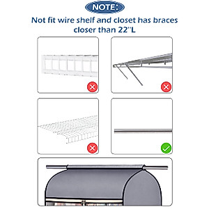 SLEEPING LAMB 43'' Garment Bags for Closet Storage with Zippers Completely Closed Wardrobe for Hanging Clothes Suits Coats Cover, 2 Packs, Grey(Hanging Rod Not Included)