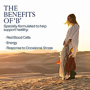 SOLARAY Vitamin B-Complex Chewables, Strawberry, Healthy Energy, Red Blood Cell, Stress & Metabolism Support, 50 Tablets