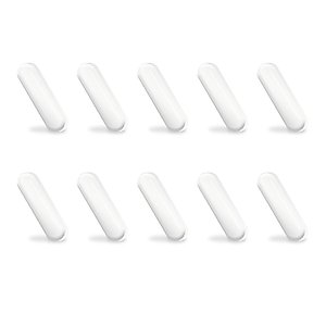 NANBEI Magnetic Stir Bars，10PCS Type-C Laboratory Bar Lab,Stir Plate Bar,(1.18 Inch*0.31Inch),High Lubrication,Strong Magnetic,Chemical Corrosion Resistance,for Lab、University、Industrial