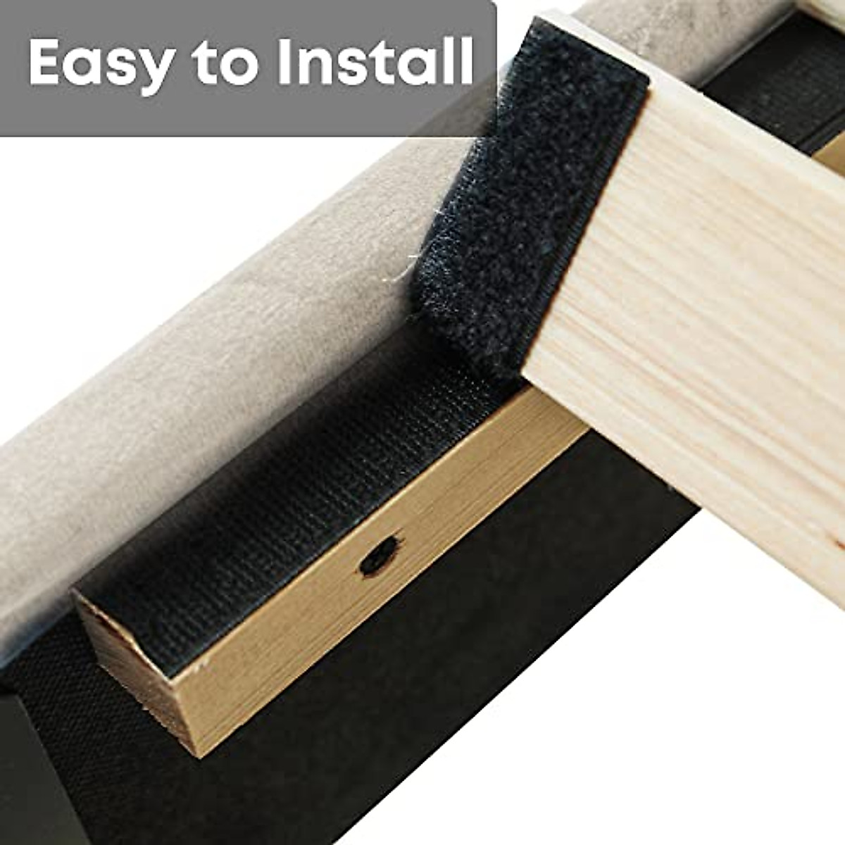 LIKIMIO Full Size Bed Frame, Platform Bed Full with Upholstered Headboard and Strong Metal/Wood Supports, Easy Assembly, Noise-Free, No Box Spring Needed, Beige